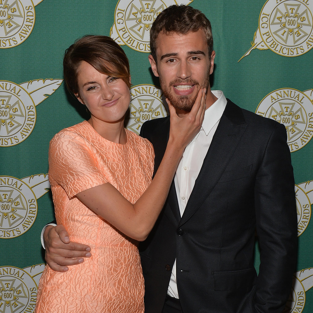 Cute Shailene Woodley and Theo James Pictures | POPSUGAR Celebrity